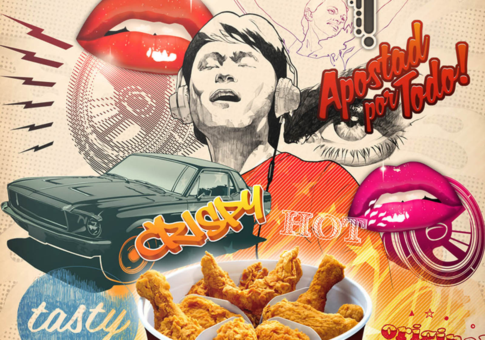 Katiuska Sello Creativo/ Kentucky Fried Chicken